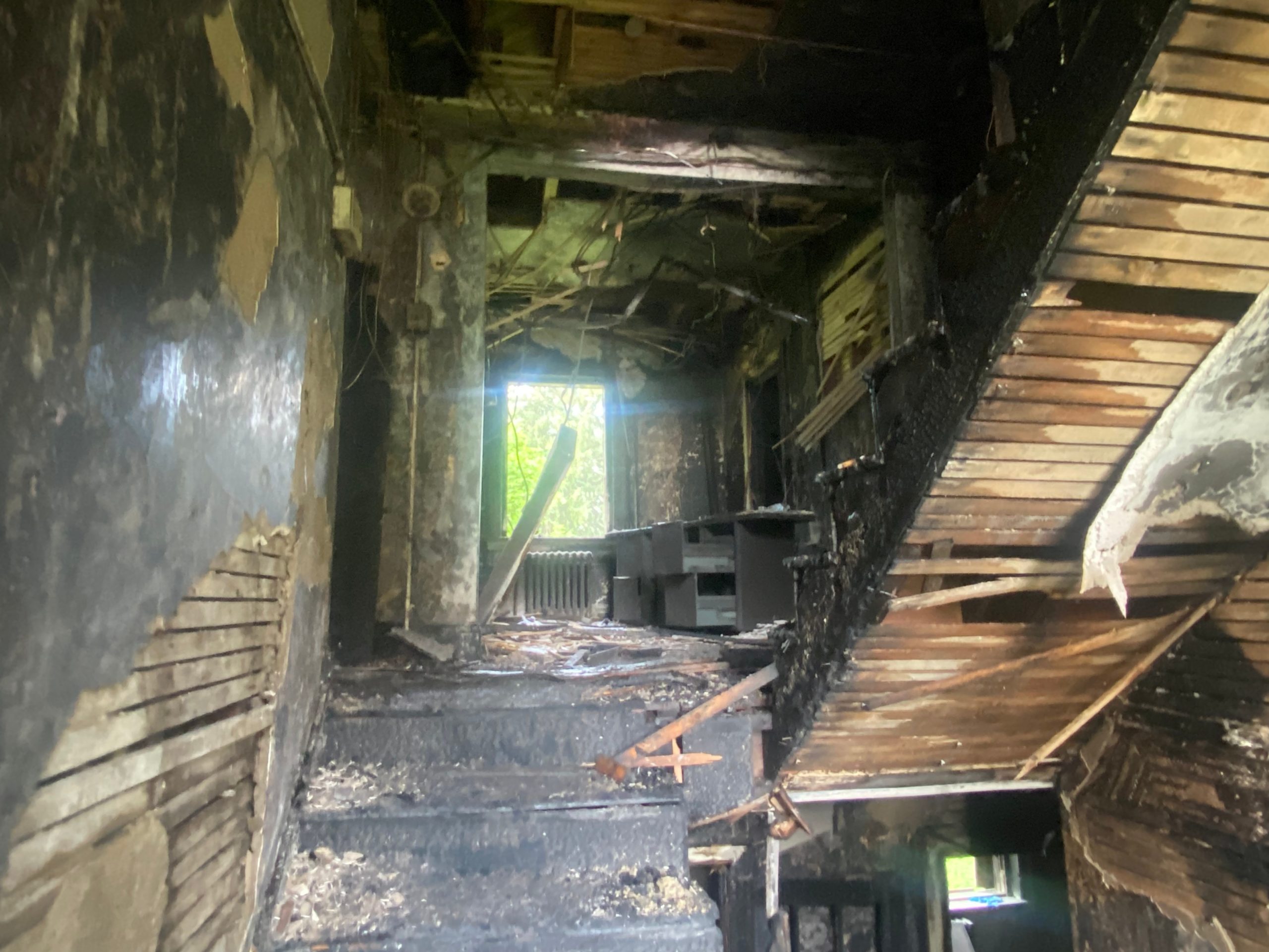Fire Showing at Vacant Structure Fire at the old Bissell Hospital on ...